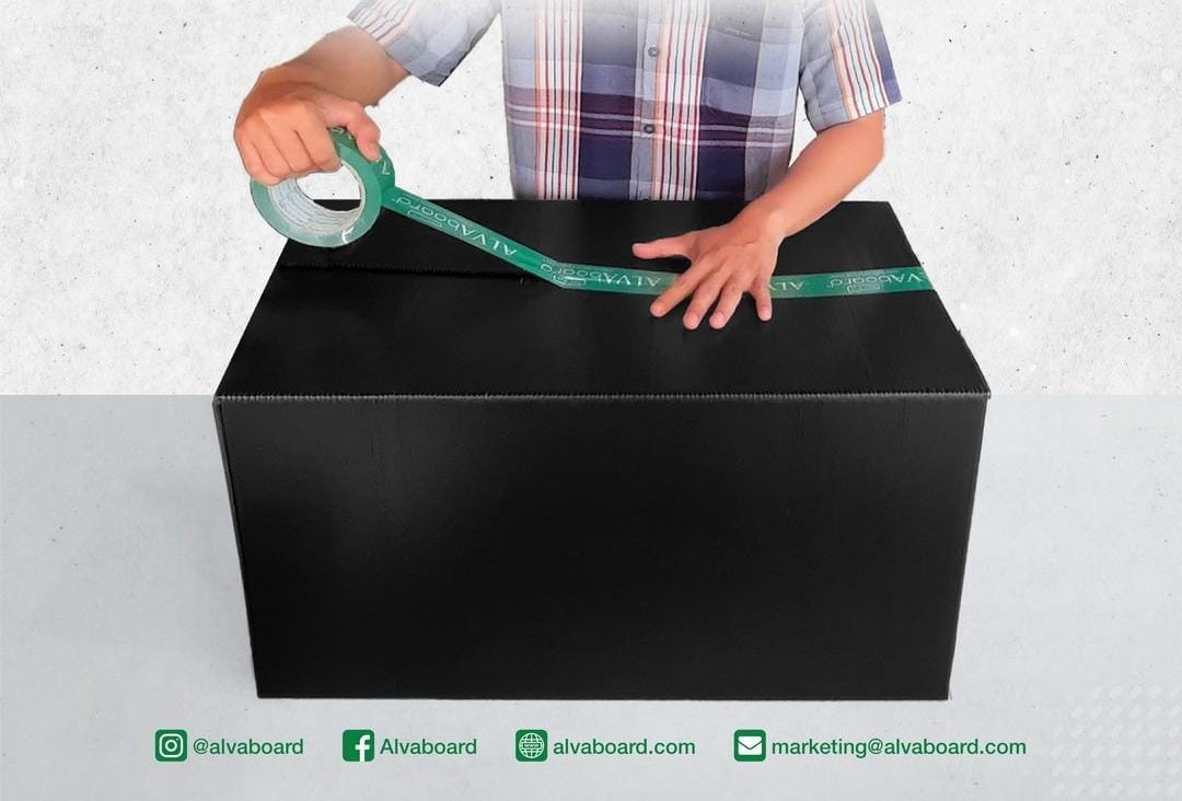 6 Kardus Packing Baju Kuat Tahan Rayap Dan Anti Jamur Alvaboard High Quality Pp Board Supplier 